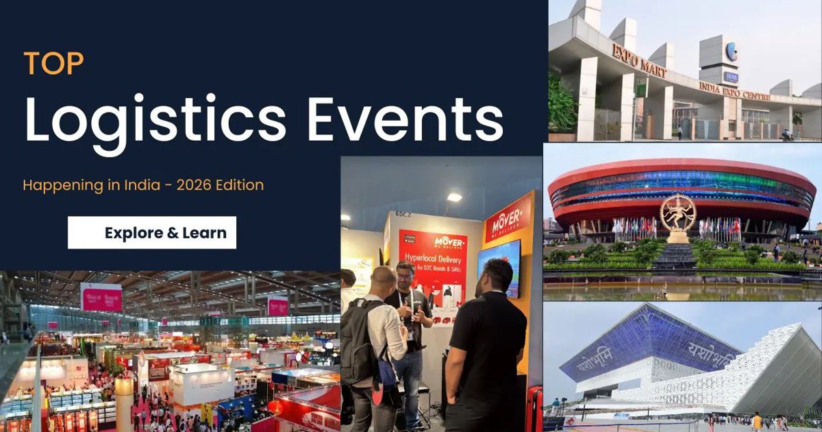 Top Logistics Events in India | Exhibitions, Summits, Trade Shows